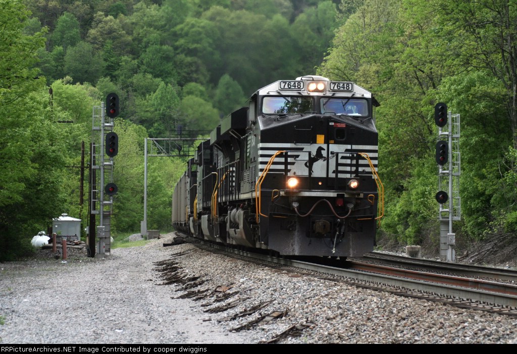 ECP 76K struggling uphill